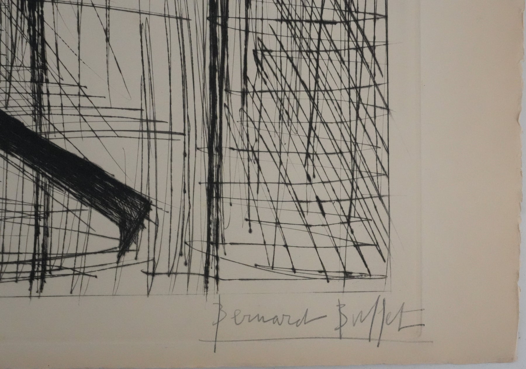 Bernard BUFFET: The Skinned Rabbit, 1955, Original engraving – art.paris