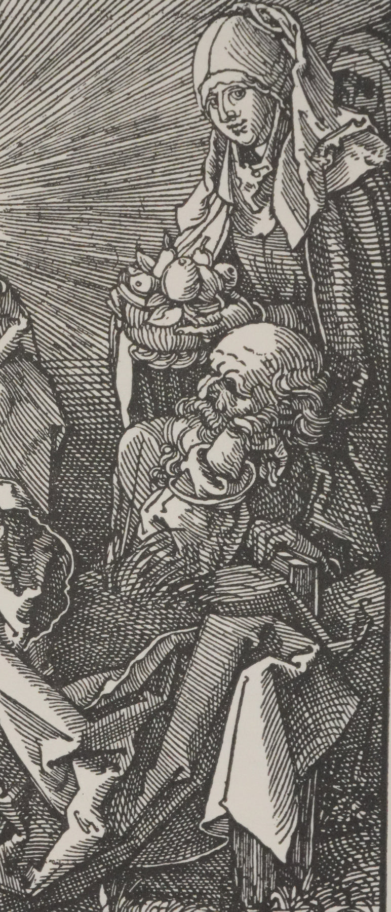 Albrecht DURER : La Vierge sur un banc d'herbe et Helius Eobanus Hessu ...