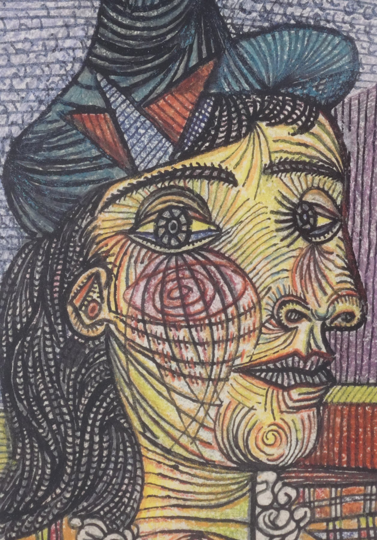 Pablo PICASSO : Femme se coiffant, Lithographie originale – art.paris