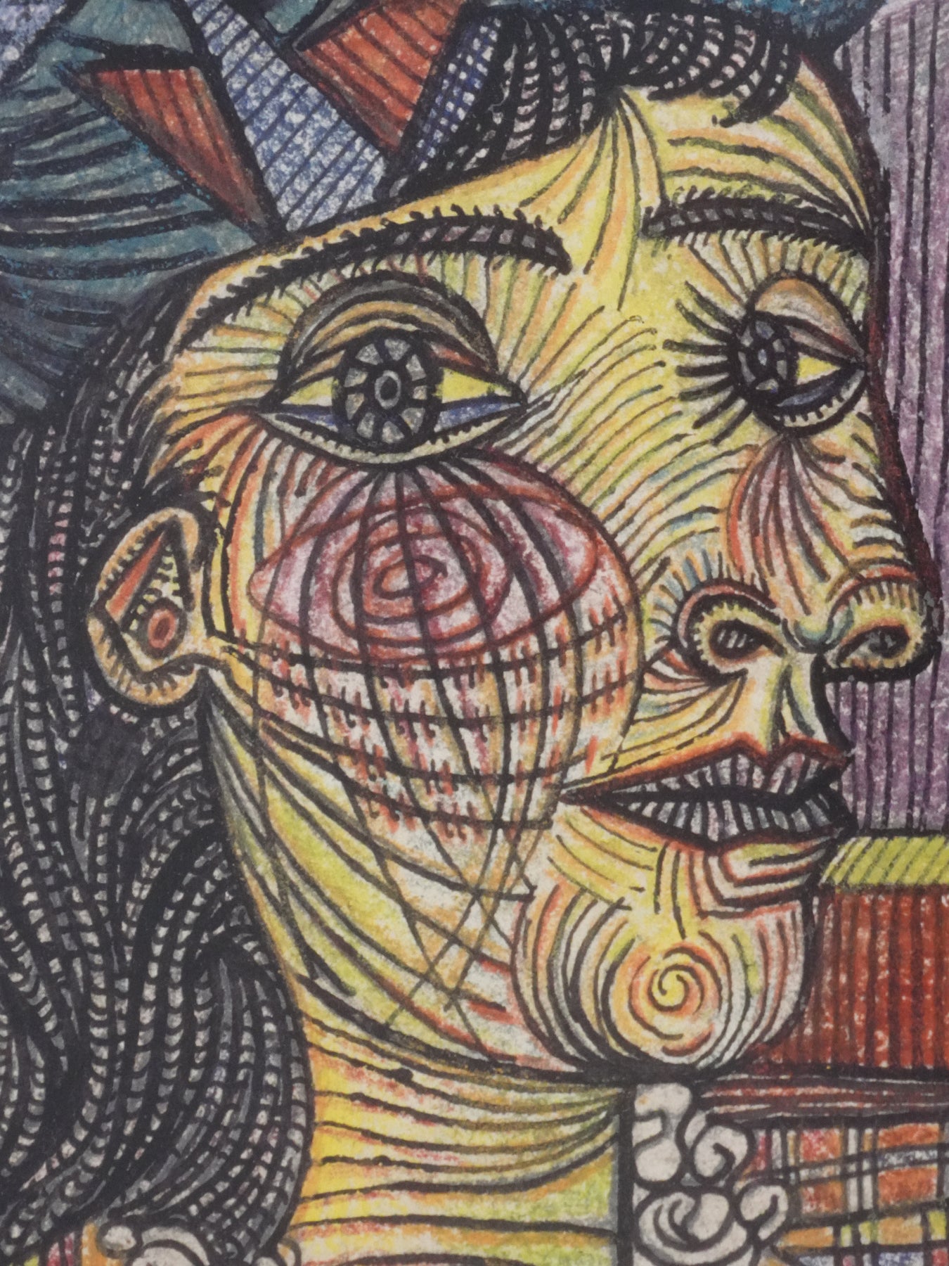 Pablo PICASSO : Femme se coiffant, Lithographie originale – art.paris