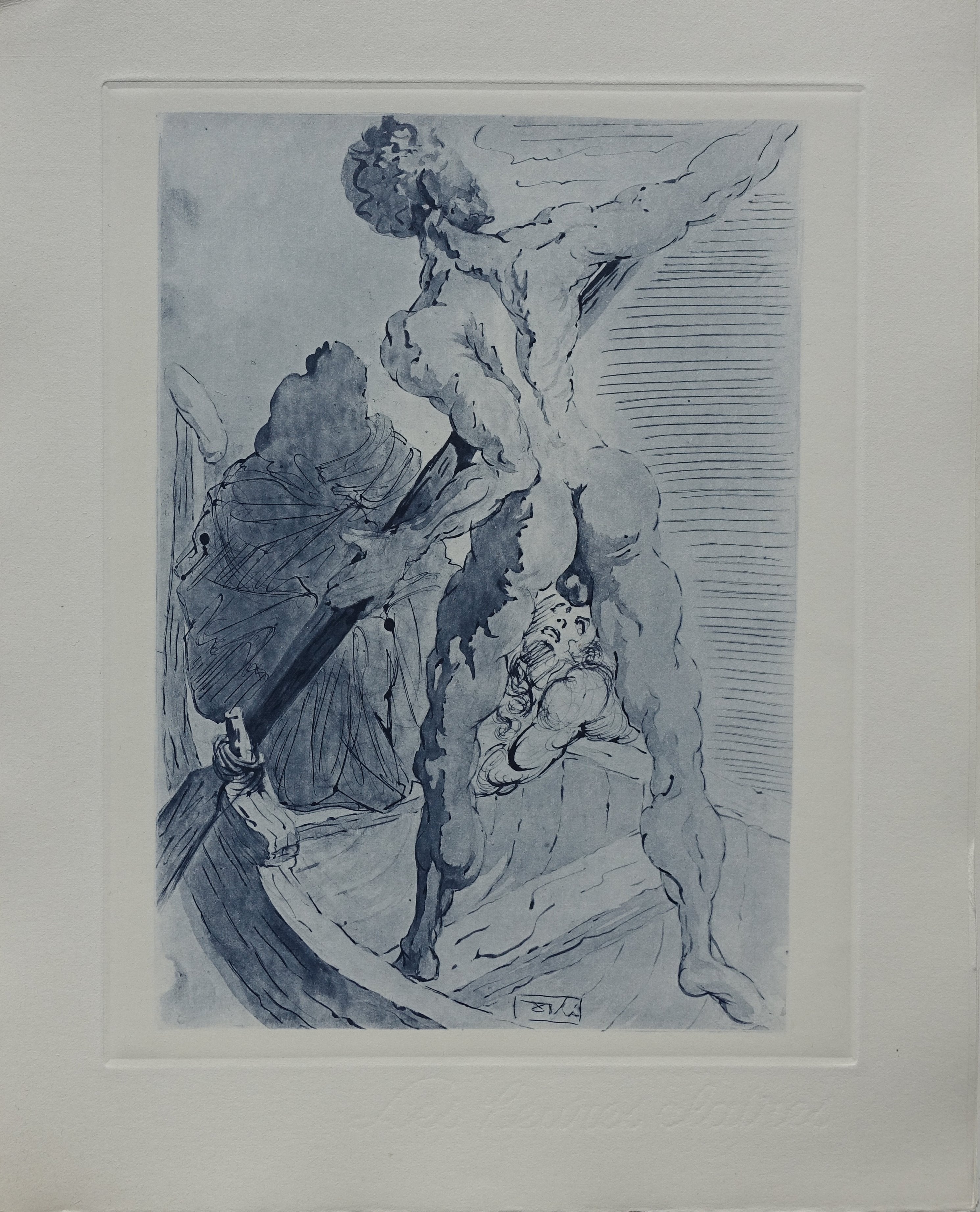 Salvador DALI : Divine Comédie, Enfer 3, Charon et le passage de l ...