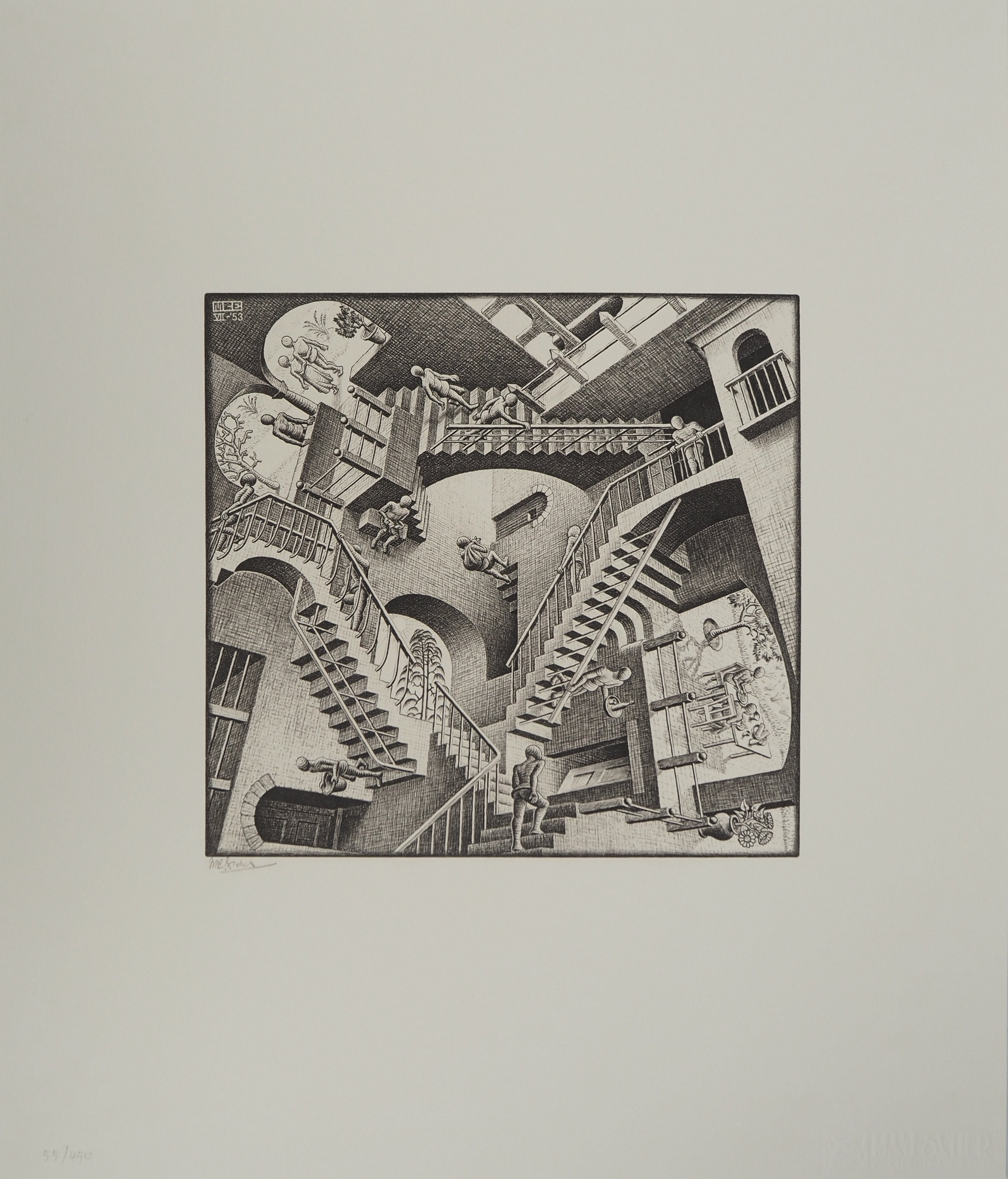 ESCHER MC: The Impossible Castle, original work – art.paris