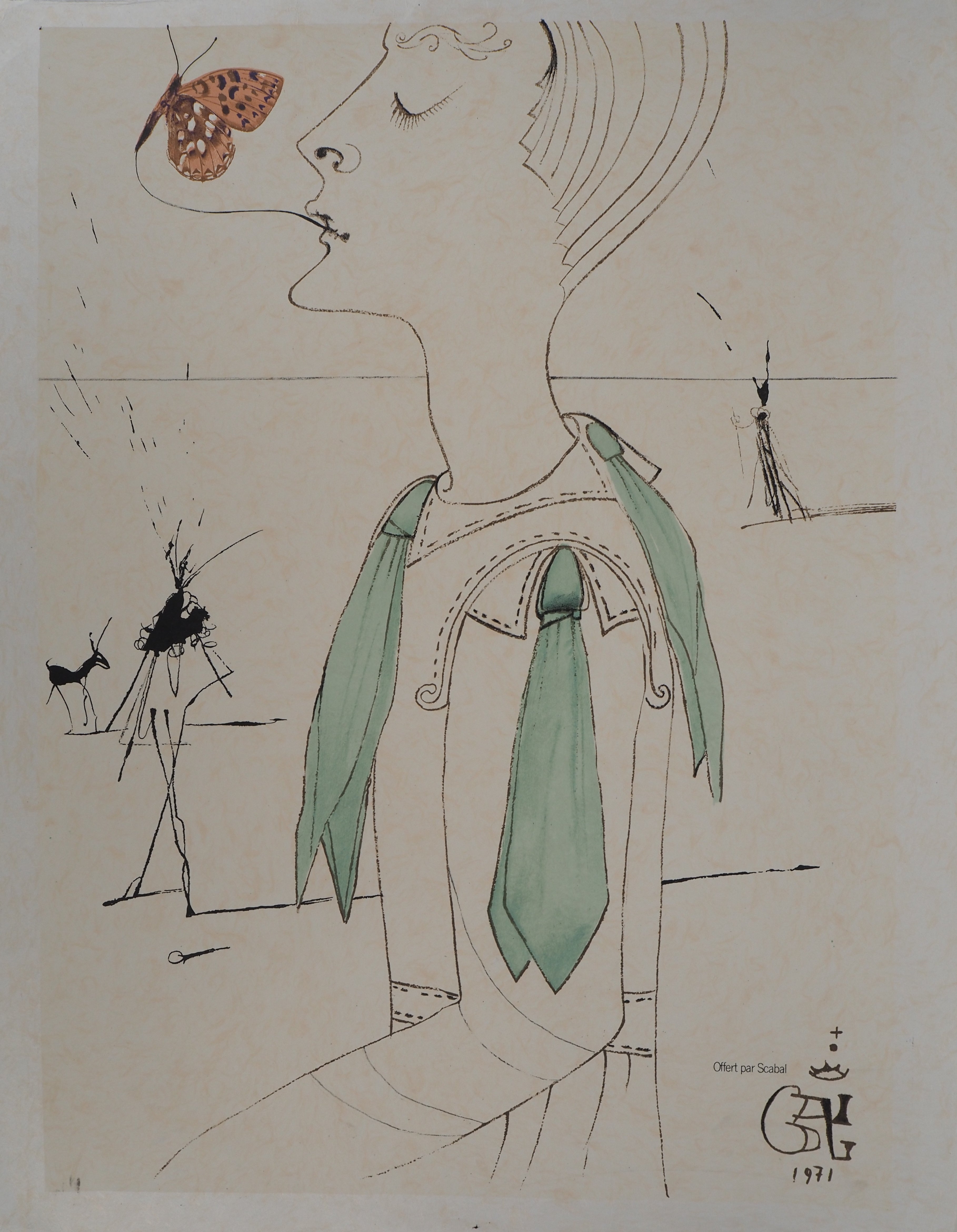 Salvador DALI : Scarab Costumes : Costume surréaliste aux quatre ...