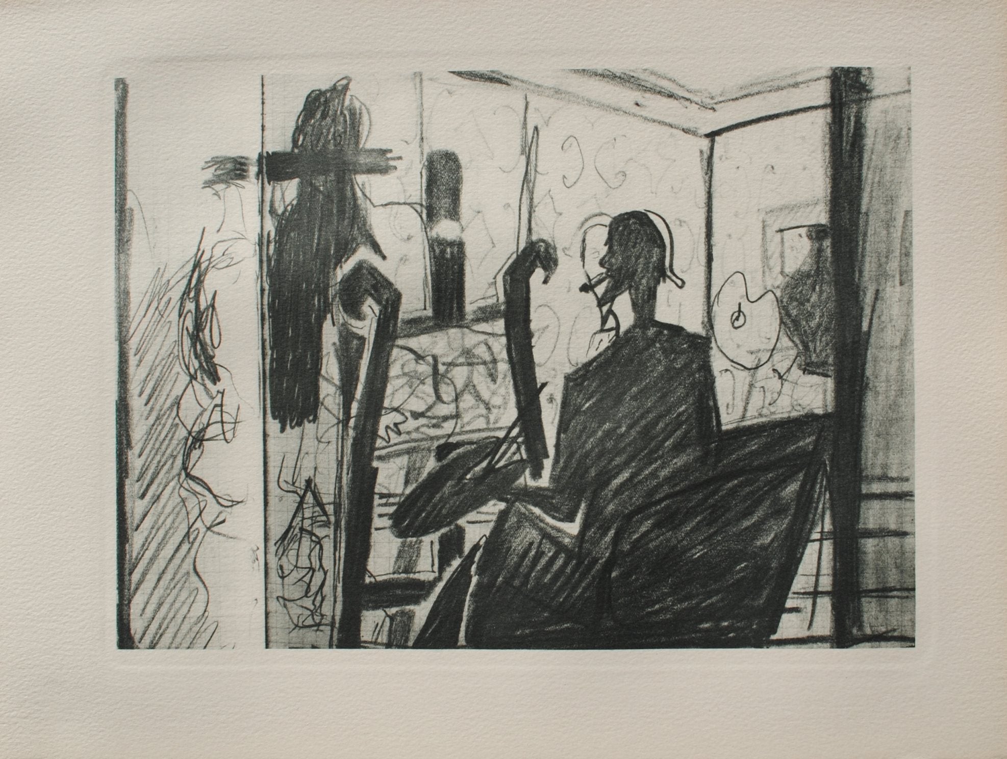Georges BRAQUE: The Painter's Studio, Original Heliogravure – art.paris